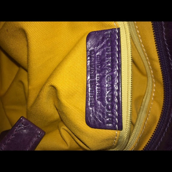 Roberta Gandolfi | Bags | Alberta Gandolfi Purple Hobo Bag | Poshmark